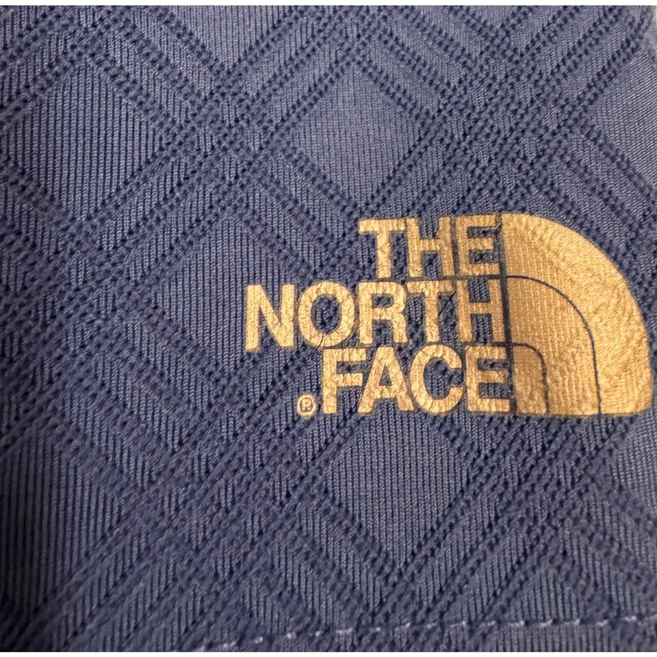 The North Face Women's Flight Series Blue Patterned Built in Bra Tank ...