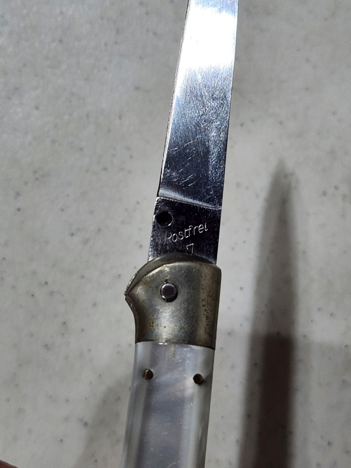 Vintage ROSTFREI Large Folding Knife w/Slide Lock | eBay