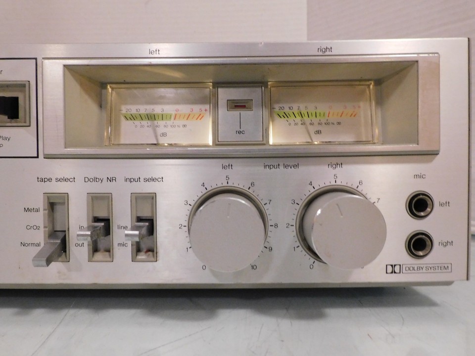 Technics RS-M205 Dolby System Stereo Cassette Tape Deck Recorder Player ...