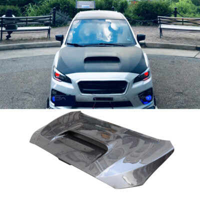 Front Engine Hood Boonet Cover For 2017-2019 Subaru Impreza WRX STI ...