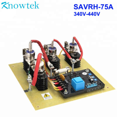 AVR 75A 340V-440V SAVRH-75A Automatic voltage regulator for brush ...
