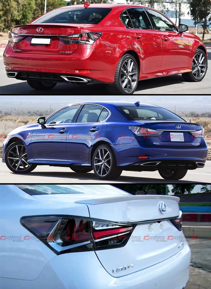 JDM F SPORT GSF STYLE TRUNK SPOILER WING FOR 2013-2020 LEXUS GS350 ...
