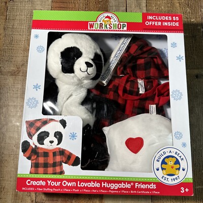 Build-A-Bear Workshop Create Your Own Loveable Huggable Friend Panda | eBay