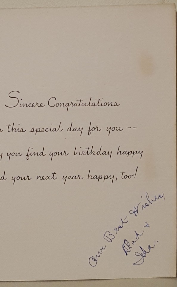 Vintage Hallmark Greeting Card Birthday Mallard Ducks Collectible | eBay