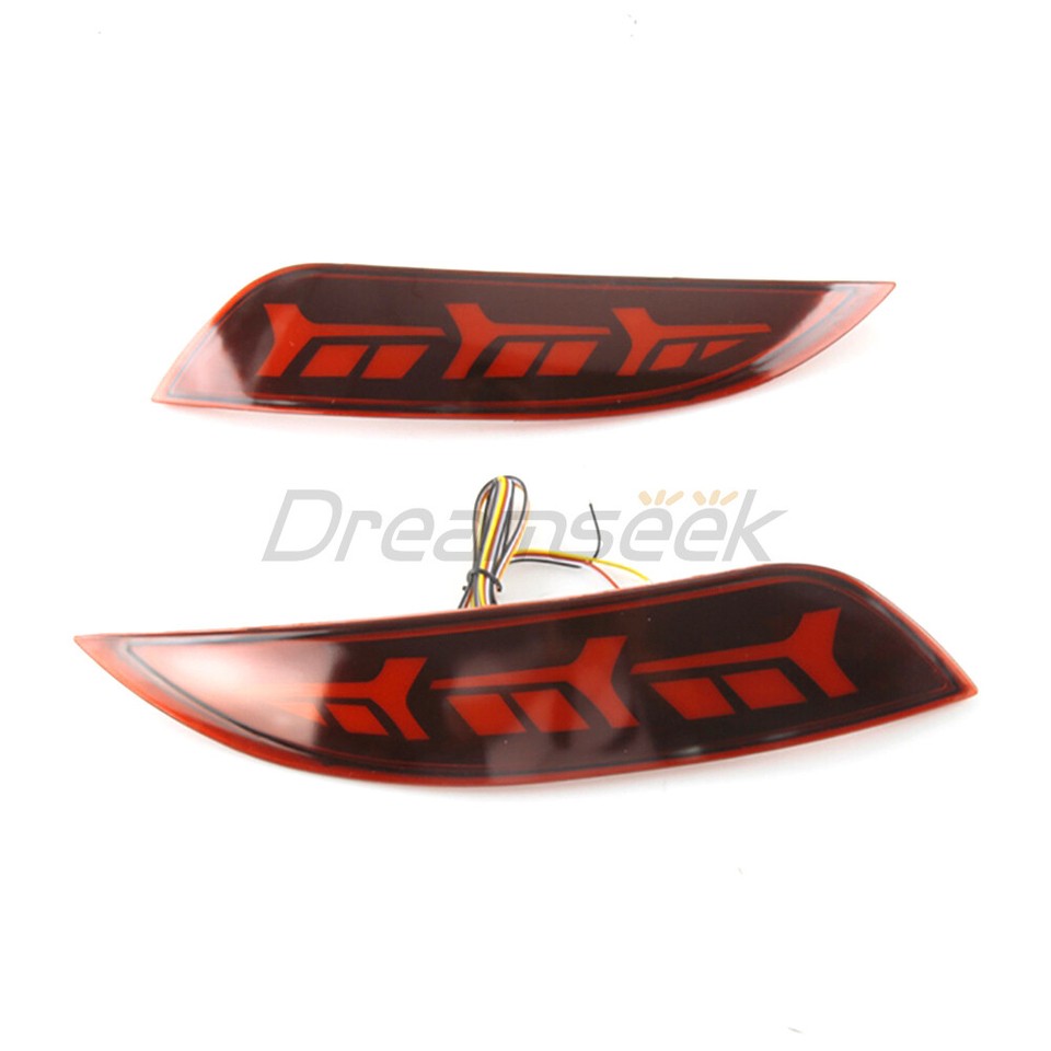 LED Reflector Rear Bumper Tail Light for Ford Focus Hatchback 2015-18 ...