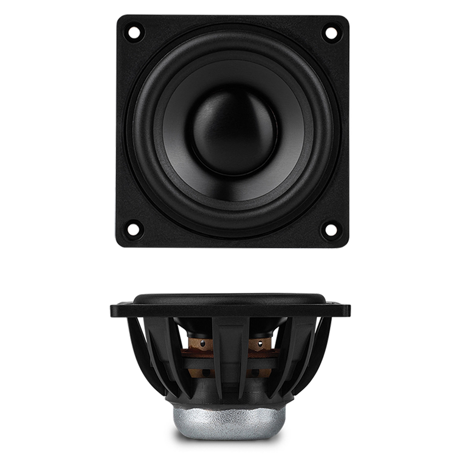 Dayton Audio DMA70-4 2-1/2" Dual Magnet Aluminum Cone Full-Range Driver ...