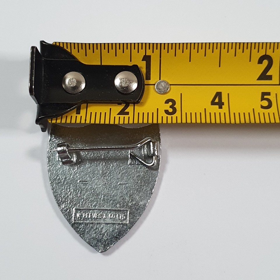 1980 Edinburgh Monarchs Speedway Enamel Pin Badge. 30x26mm. Scotland ...