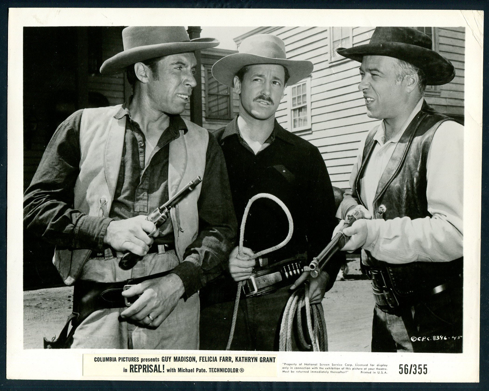 Reprisal ! ’56 WESTERN WAYNE MALLORY EDWARD PLATT MICHAEL PATE | eBay