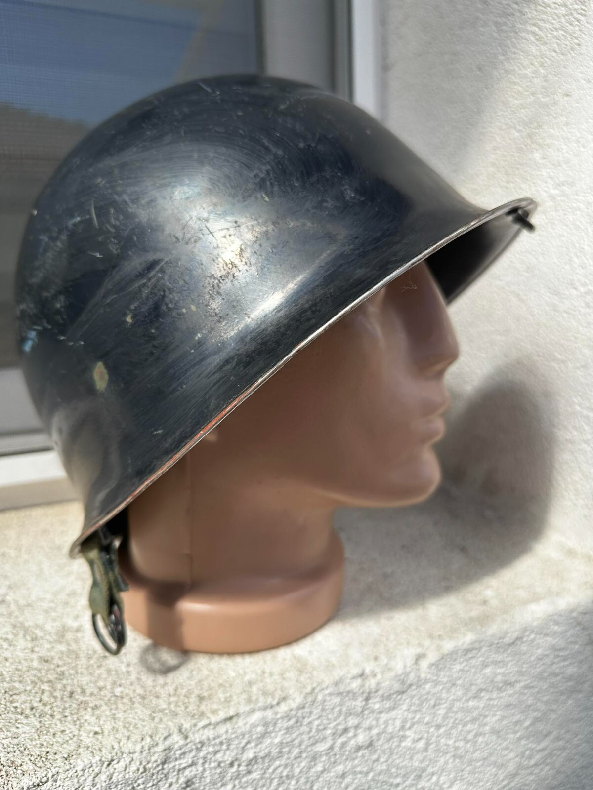Vintage French Troops Airborne Parachutist Paratrooper Helmet M63 Very ...