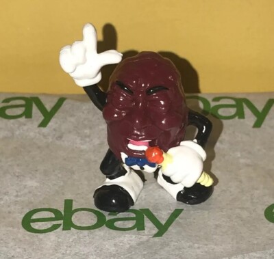 Vintage California Raisin Figure 1987 Singing Raisin with Mic CALRAB | eBay