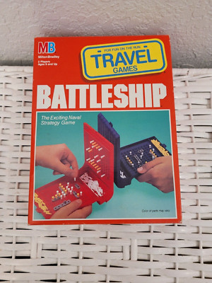 VINTAGE BATTLESHIP TRAVEL GAME 80'S PRE-OWNED | eBay