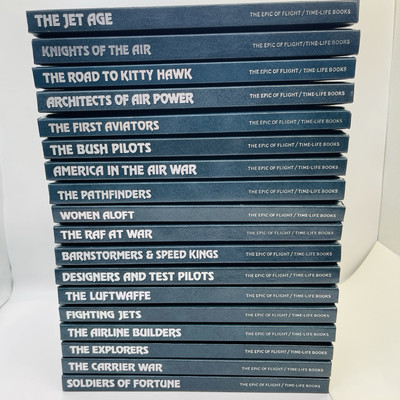 Time Life Epic of Flight Book Series 18 Volumes Aviation/Military ...