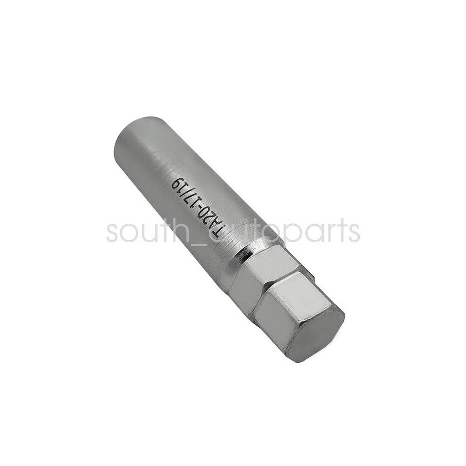 10-Spline Lug Nut Tool Key, Passenger w/ 17mm & 19mm Hex Drive TA20-17/ ...
