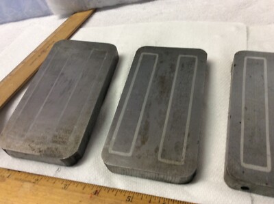 3 TOTAL MACHINIST MAGNETIC GRINDING PARALLELS BLOCKS TOOLS MISC DRAWER ...