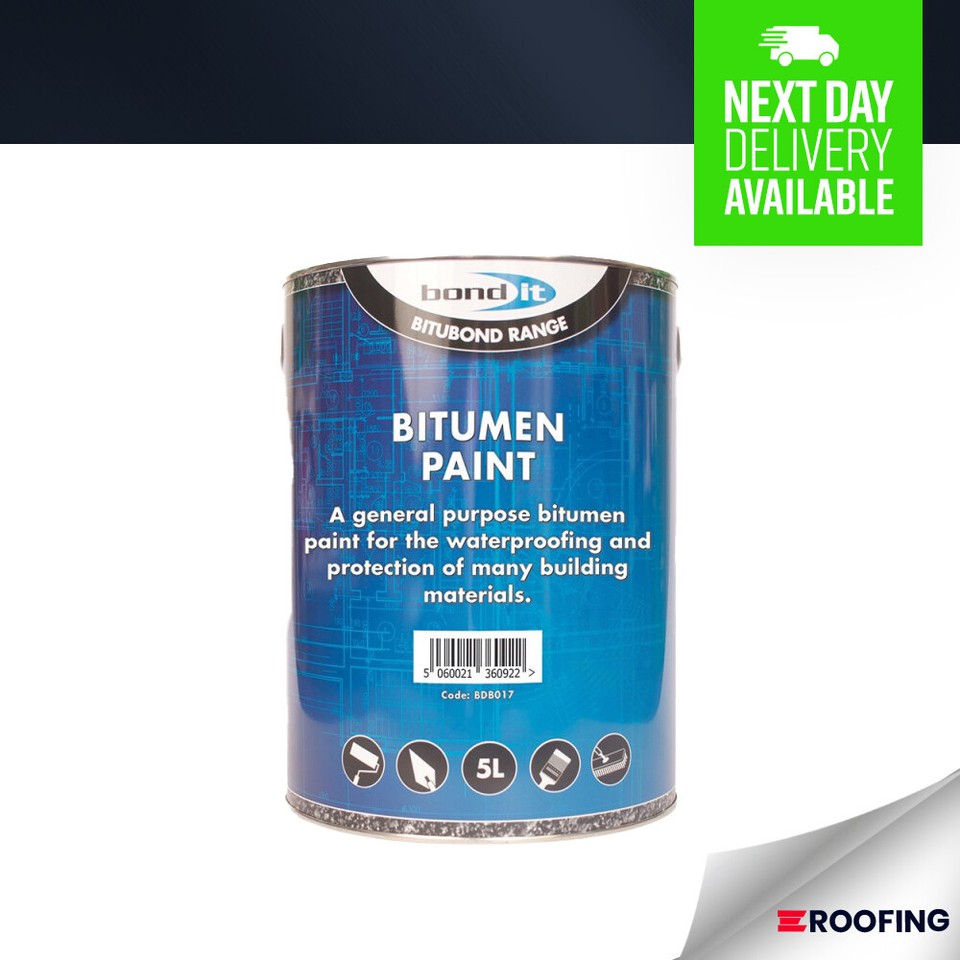 Bondit Bitumen Paint Solvent Bourne Bituminous Black Paint For ...