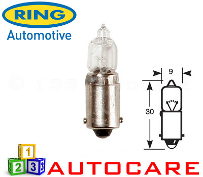 Ring R418 12v 23w Amber Indicator Halogen Light Bulb BA9S | eBay UK