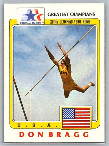 1983 Greatest Olympians Don Bragg #17 Pole Vault 83-OLY | eBay