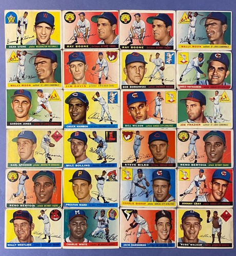 1955 Topps Baseball Card Lot—PR-GD—High #’s—86 Different—LOT of 115 | eBay