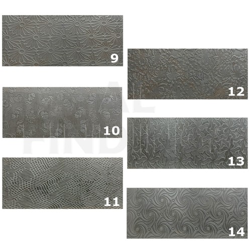 Metal Pattern Texturing Plate for Rolling Mill & Press Design Jewellery ...