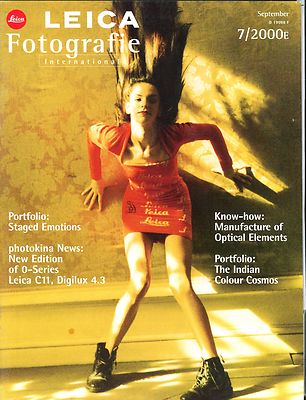 Leica Fotografie International Magazine Sept. 2000 Photokina EX ...