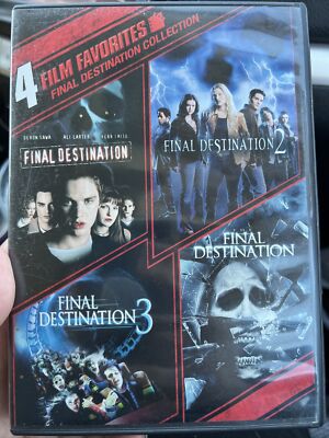 4 Film Favorites: Final Destination Collection (DVD) 1 2 3 The Final ...