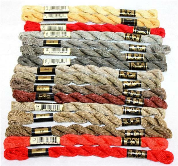 DMC 115 5-648 Pearl Cotton Thread Light Beaver Grey Size 5 014358 for ...