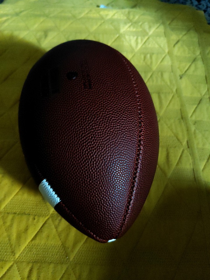 New Football NFHS / NCAA Regulation Size Game Ball Composite brown ...