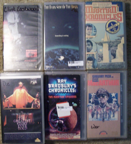 Blockbuster-Video Vault VHS Clamshell Case With 6 VHS Tapes | eBay