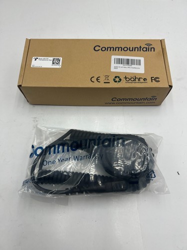 (QTY 3) Commountain CM01 Speaker Mic with Kevlar Reinforced Cable | eBay