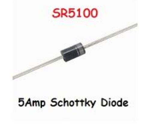 20pcs Schottky Rectifier Diode 5Amp 100v SR5100, DO-27 USA SELLER | eBay