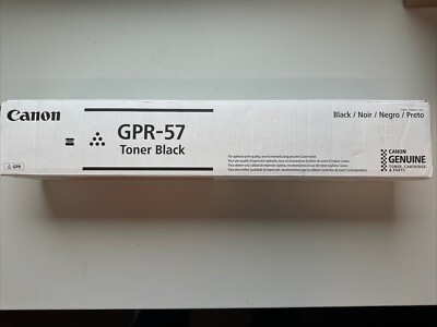 Canon ‎GPR-57 Black Toner Cartridge 13803269000| eBay