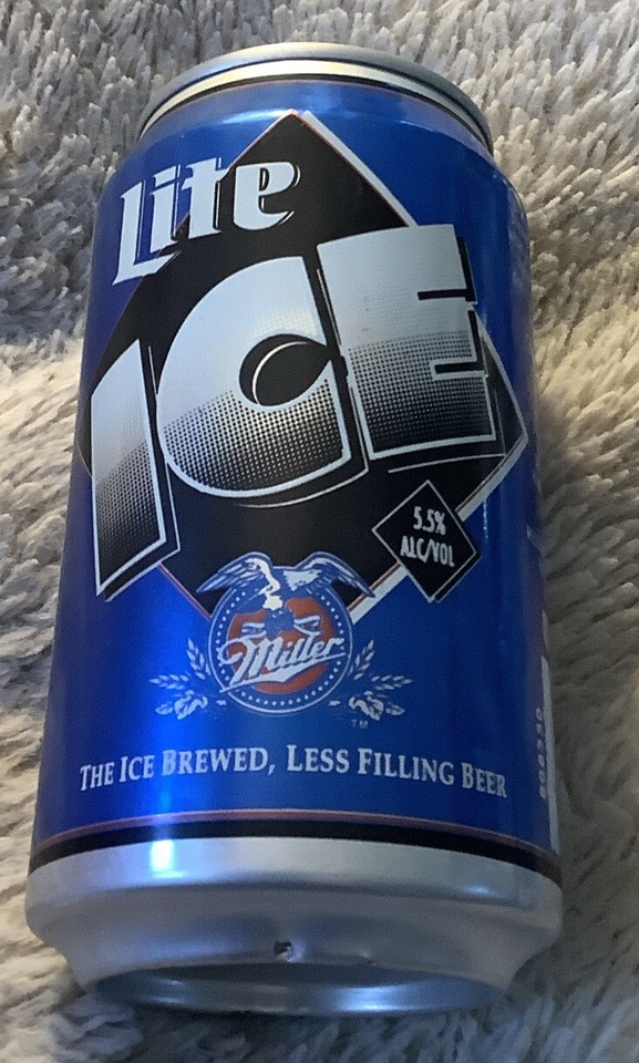 Lite Ice Beer Aluminium Can Miller Brewing Company Milwaukee Wisconsin ...