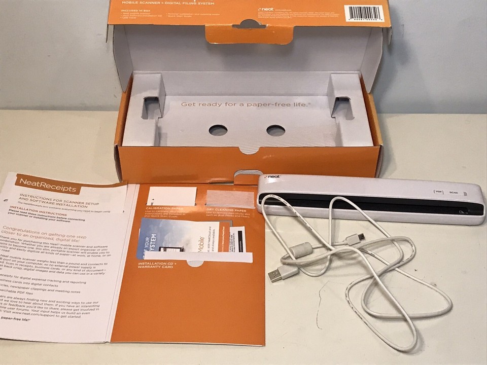 Neat NM-1000 Portable Mobile Document Scanner | eBay