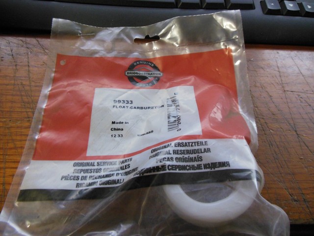 Briggs & Stratton Carburetor Float 99333 for sale online | eBay