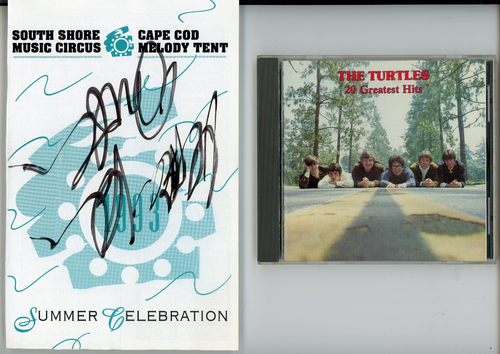 The Turtles 20 Greatest Hits CD & Howard Kaylan and Mark Volman ...