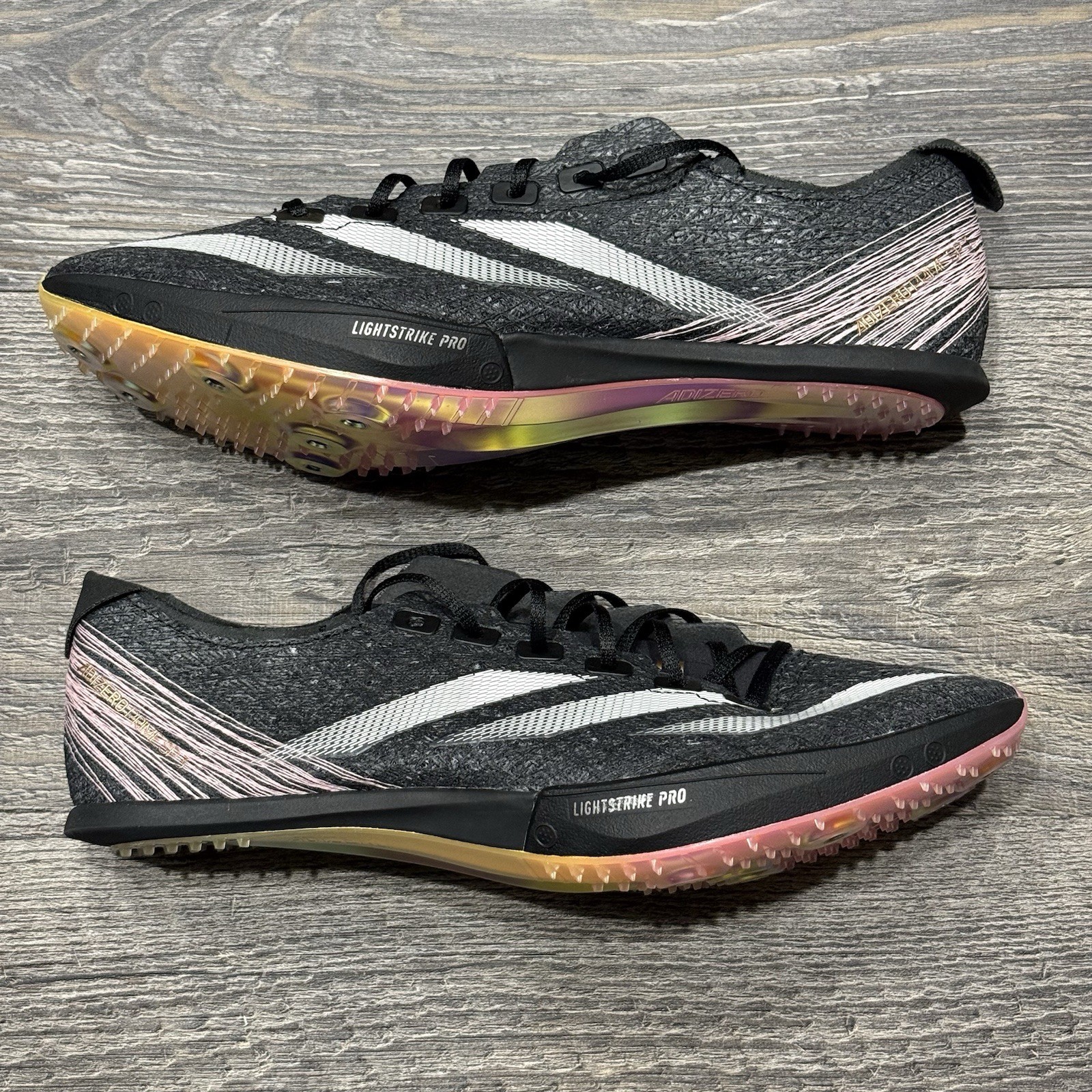 Adidas Adizero Prime SP 3 Track Field Spikes Cleats Black IG4330 Men’s ...