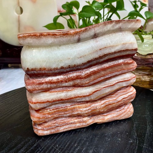 7LB Natural Polished Pork Stone Meat specimen | eBay
