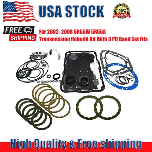 NEW Transmission Rebuild Kit With 3 PC Band Set Fits For 2002- 2008 ...
