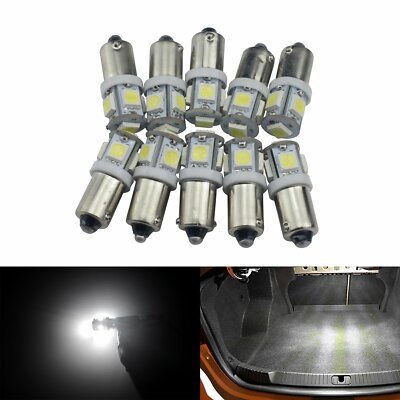 10 Stk Ba9s T4W Auto Standlicht Rücklicht Innenraum Beleuchtung Birne ...