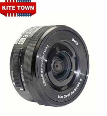 16-50mm f/3.5-5.6 PZ OSS Lens for Sony E-Mount Cameras（SELP1650）-Black ...