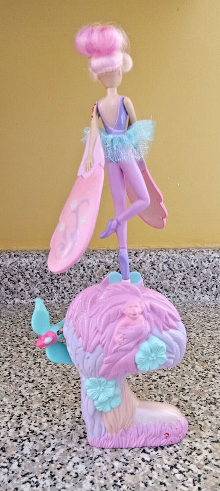 Rare Vintage 1994 Pull String Flying Fairy with Wings and Base - Works ...