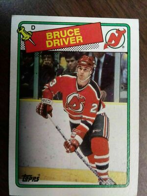 1988 Topps Bruce Driver New Jersey Devils #157 Hockey Card | eBay
