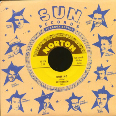 ROY ORBISON Domino / GENE ROSS Everybody's 7" NEW Sun Elvis presley ...