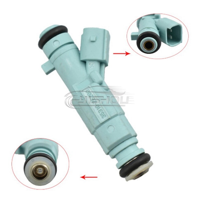 4x 35310-2E200 353102E200 Car Fuel Injectors Nozzle Fit For Hyundai ...