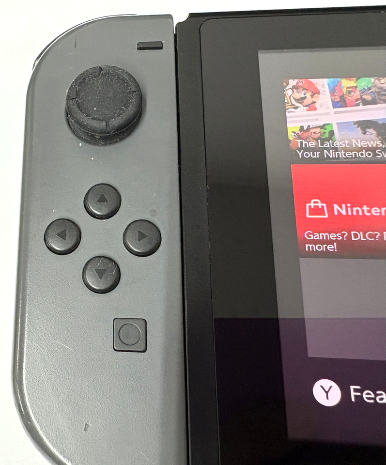 Nintendo Switch V1 Handheld System - Gray Joy-Cons - Charger - Great ...
