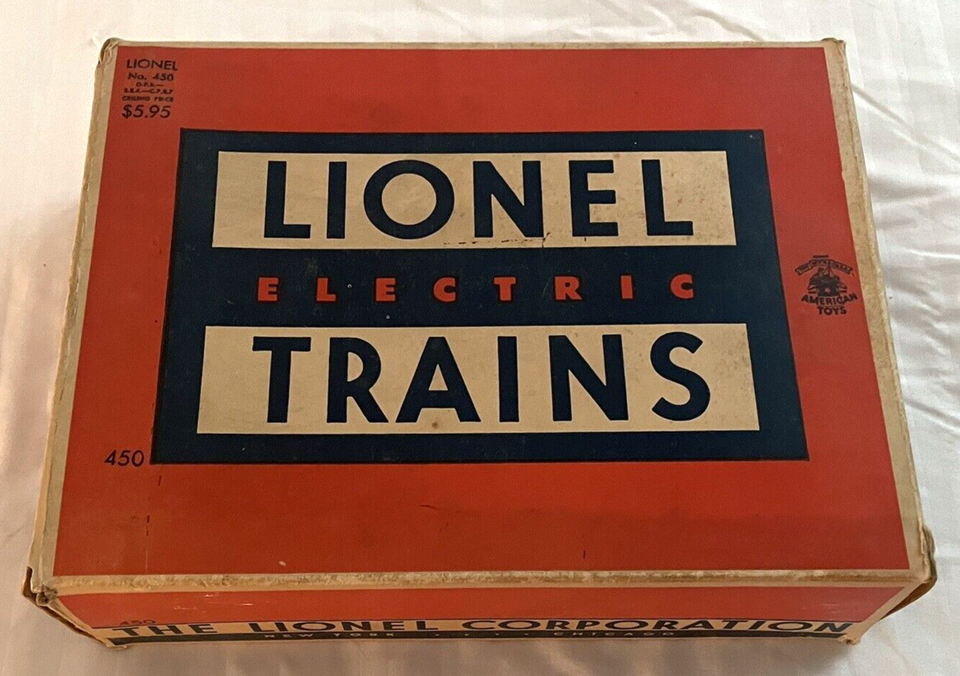 VINTAGE POSTWAR LIONEL 450 OPERATING DOUBLE SIGNAL BRIDGE, BOX ...
