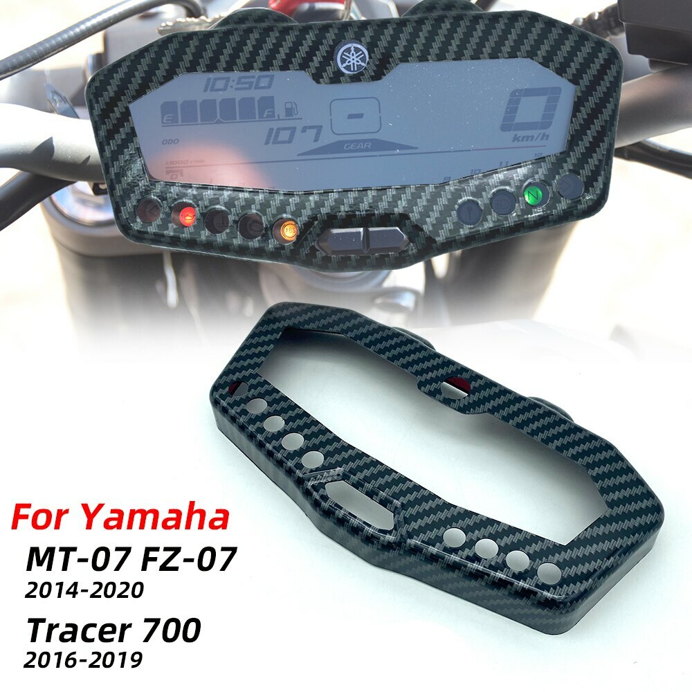 Instrument Speedometer Shell Meter Gauge Cover For Yamaha MT07 FZ07 ...
