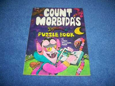 1977 Count Morbida's Dynamite Puzzle Book by Linda Williams Aber ...