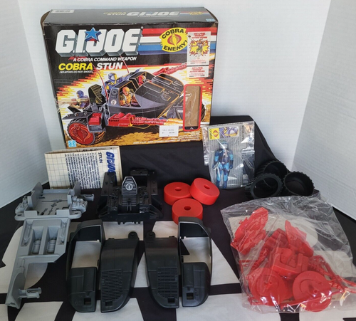 Cobra Stun 1986 G.I. JOE COBRA Vintage Original COMPLETE Unused ...