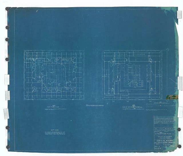 Chrysler Building Floor Plan